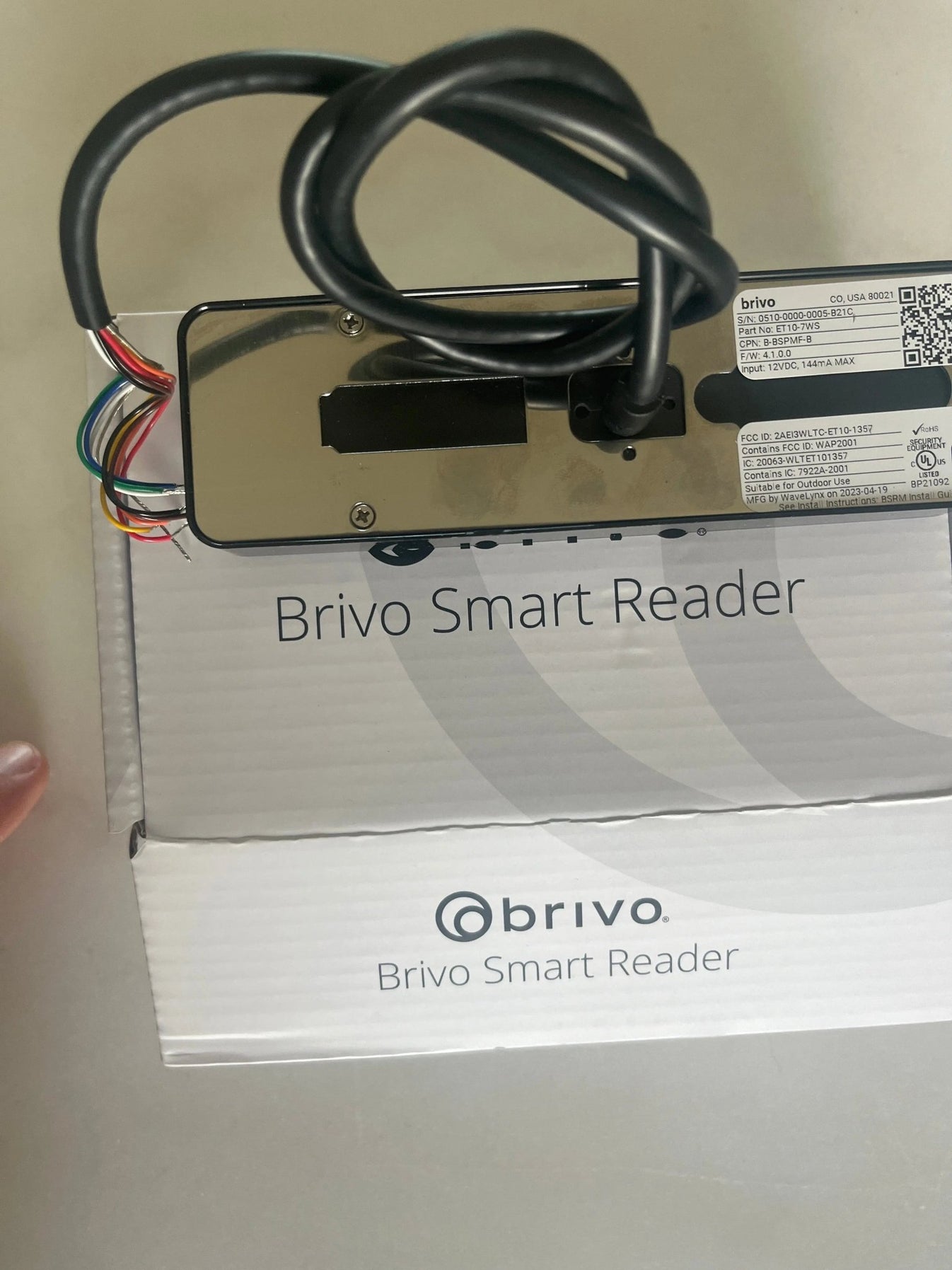Brivo OSDP Reader for Managed Access Control Solutions – Avenger Security