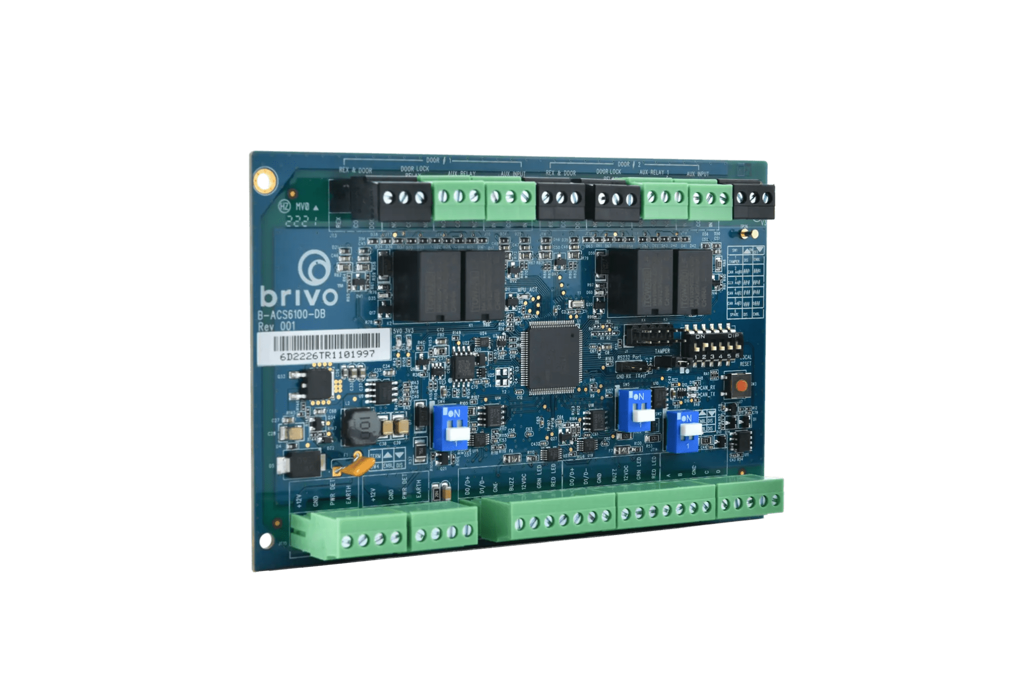 Brivo ACS6100 Door Board | 2 Reader Expansion with OSDP – Avenger Security